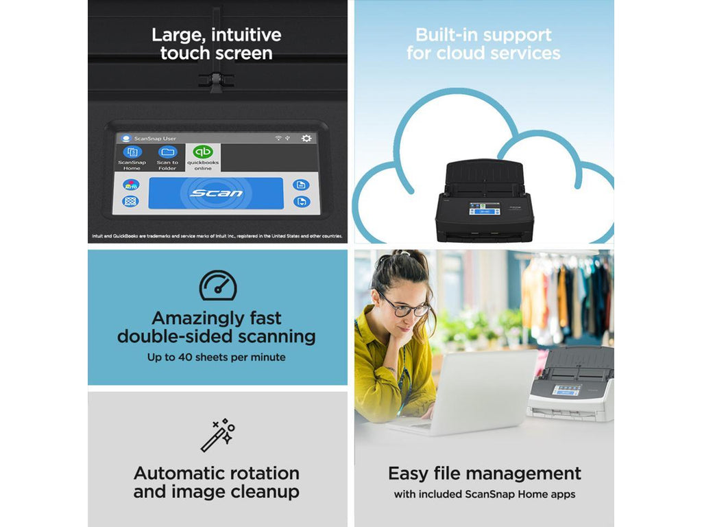 Ricoh ScanSnap iX1600 Receipt Edition (Black) – Retailking.com