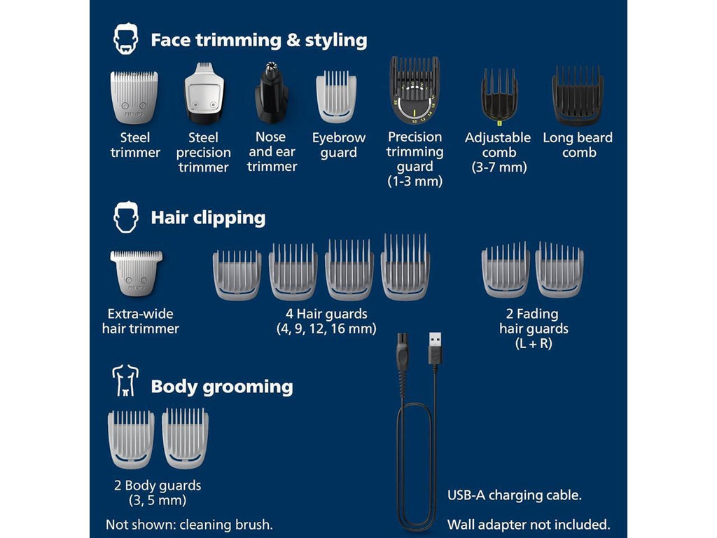 Philips Norelco Multigroom Series 7000 , Mens Grooming Kit with Trimme – Retailking.com