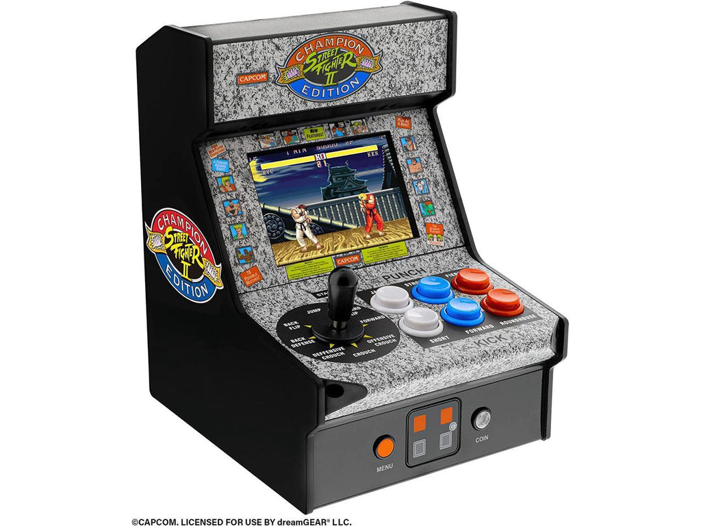 My Arcade Street Fighter II 2 Champion Edition Micro Player-Fully Play – Retailking.com