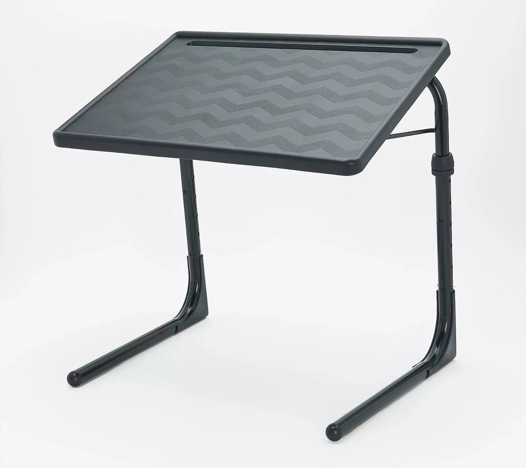 TABLEMATE II DELUXE MULTIPURPOSE ADJUSTABLE FOLDING TABLE - BLACK - Li – Retailking.com