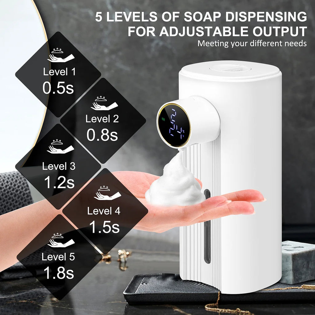 MONSTAKE W5 AUTOMATIC SOAP DISPENSER FOAMING - WHITE - Like New – Retailking.com