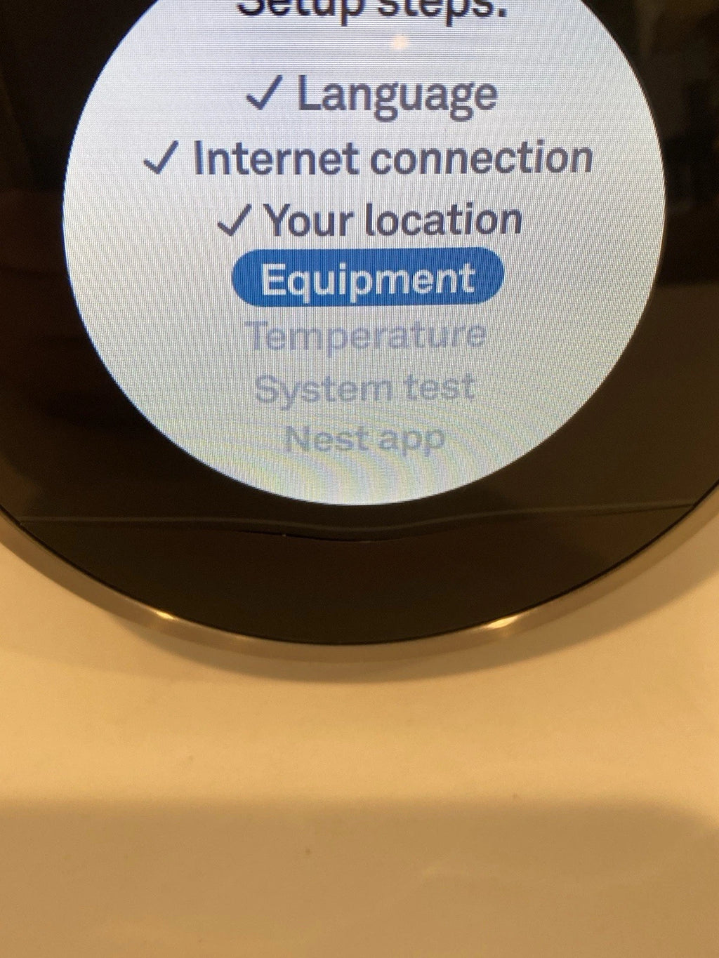 NEST MODEL 02A SMART THERMOSTAT WI-FI 2ND GEN, NEST LOGO ONTOP - STAIN ...