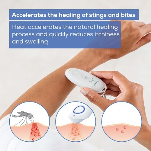 BEURER BR10 INSECT BITE HEALER WITH CLIP PORTABLE ITCH AND SWELLING RE ...