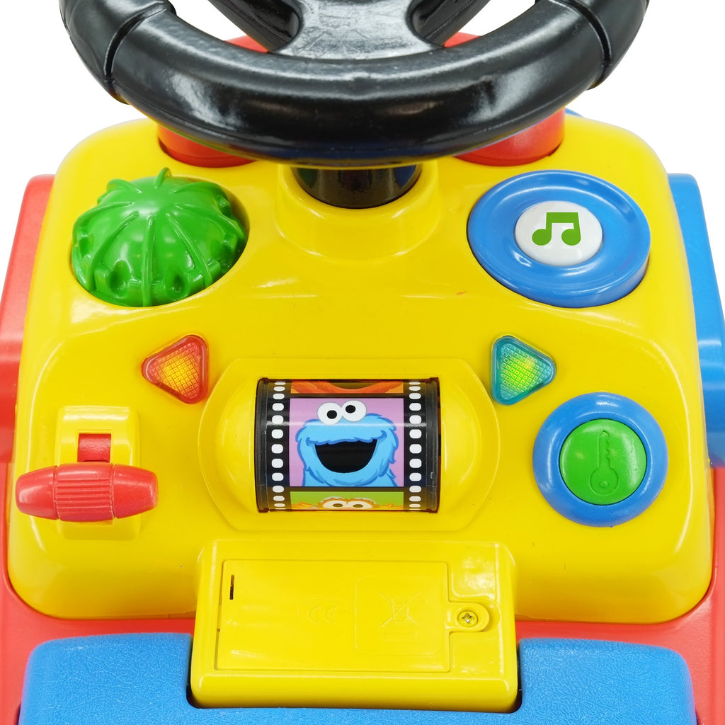 KIDDIELAND MY FIRST ACTIVITY RIDE-ON ELMO LIGHT & SOUND SESAME STREET ...