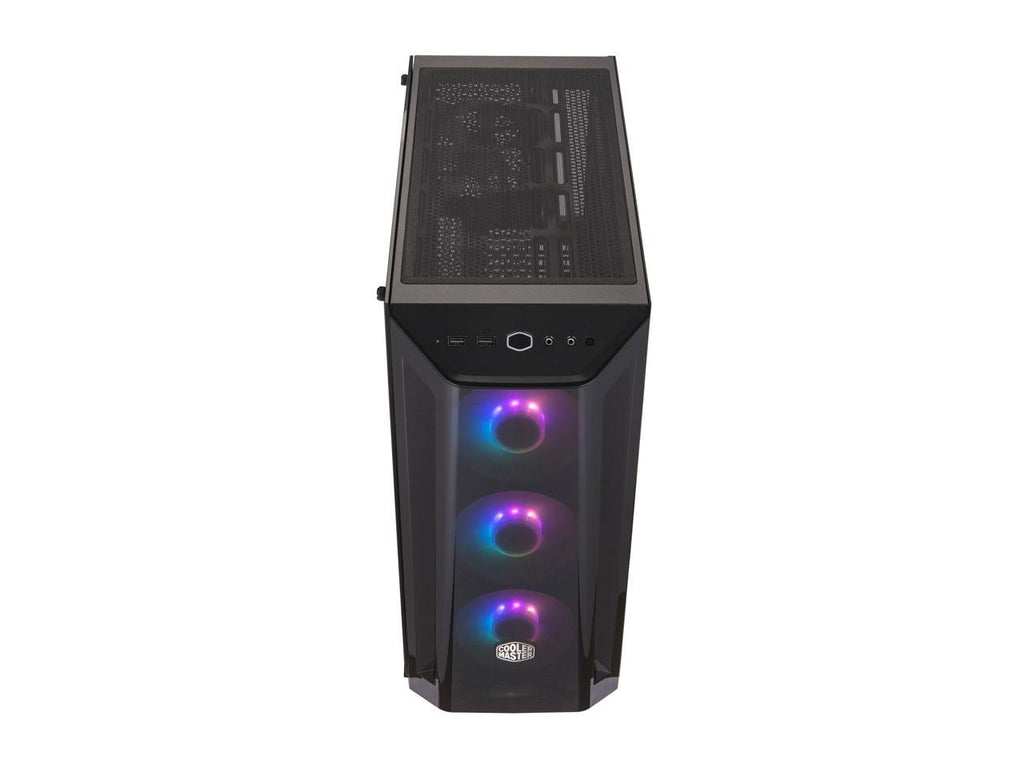 Cooler Master MasterBox MB520 RGB ATX Mid Tower Case Tempered Glass Wi ...
