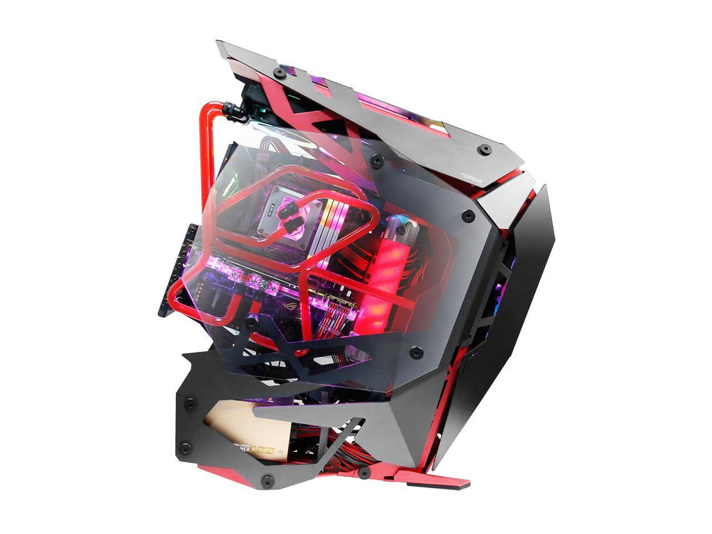 Antec Torque Black/Red Aluminum ATX Mid Tower Computer Case/Winner of ...
