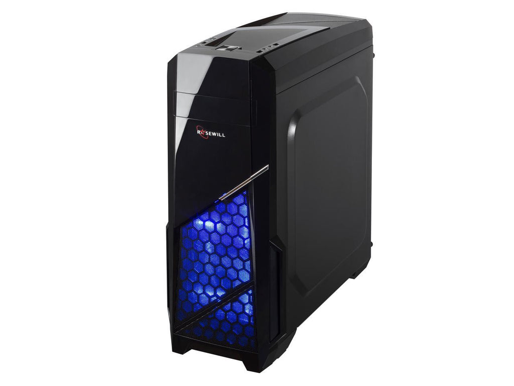 Rosewill NAUTILUS ATX Mid-Tower Gaming PC Computer Case, Supports: 240 ...