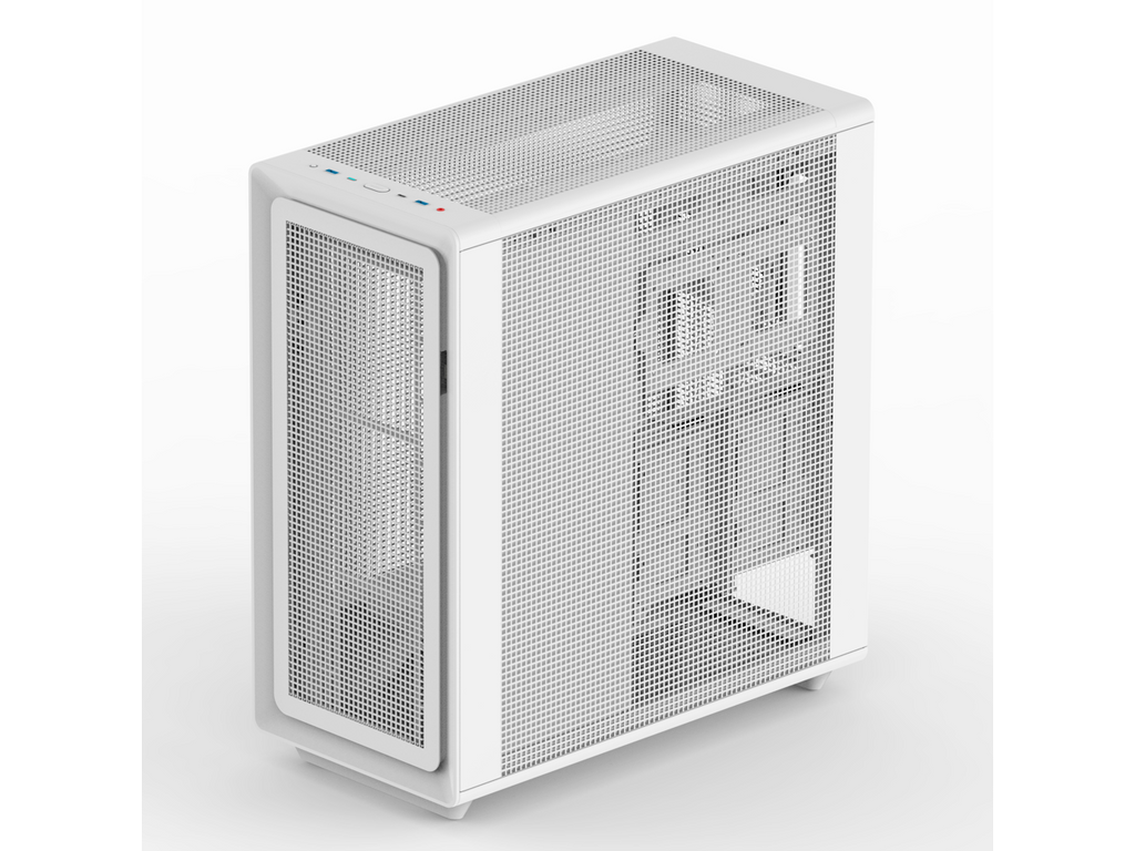 Rosewill Helium Air White Mid Tower Computer Gaming Case, Mesh Panel ...