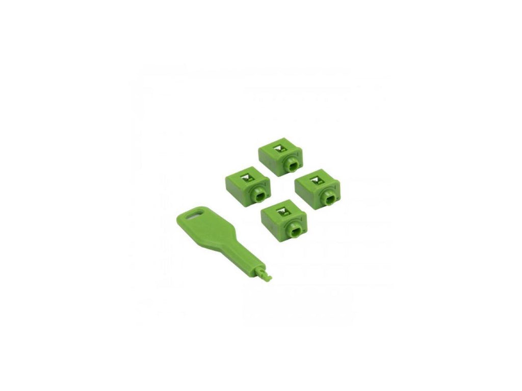 Syba SY-ACC24084 Locking SFP Port Dust Blocker with Removal Keys Tool ...