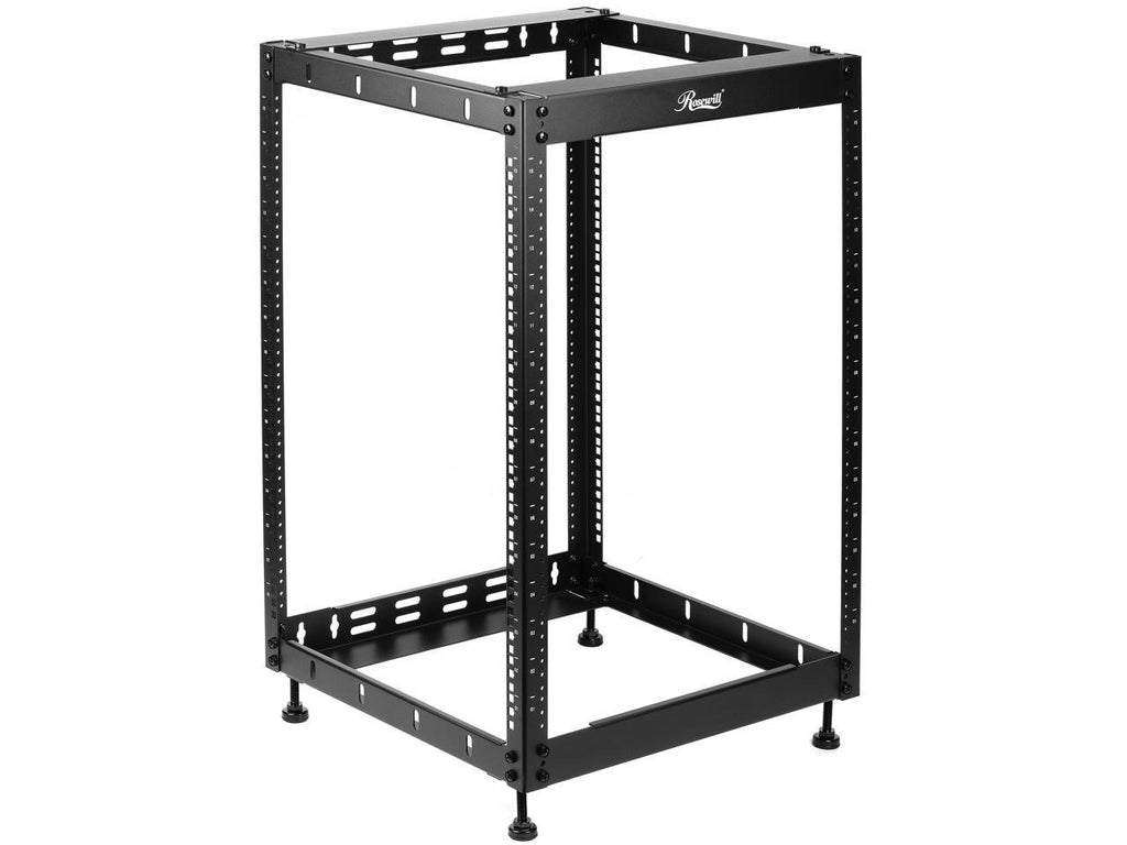 Rosewill 15U Open Frame Network Rack for Servers & AV Gear,Server Rack ...