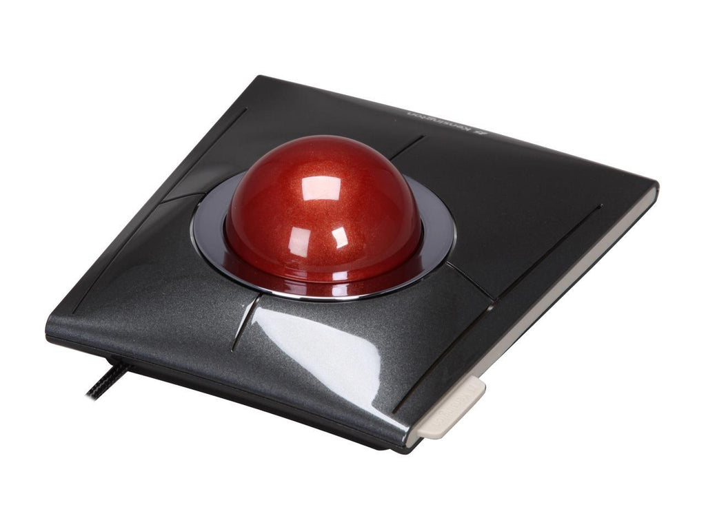 Kensington SlimBlade K72327US Red Scroll Ball USB Wired Laser Mouse ...