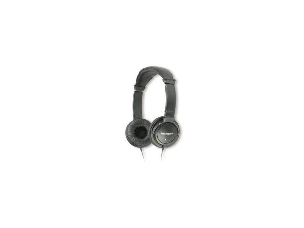 Kensington Black K33137 3.5mm Connector Circumaural Hi-Fi Headphones ...
