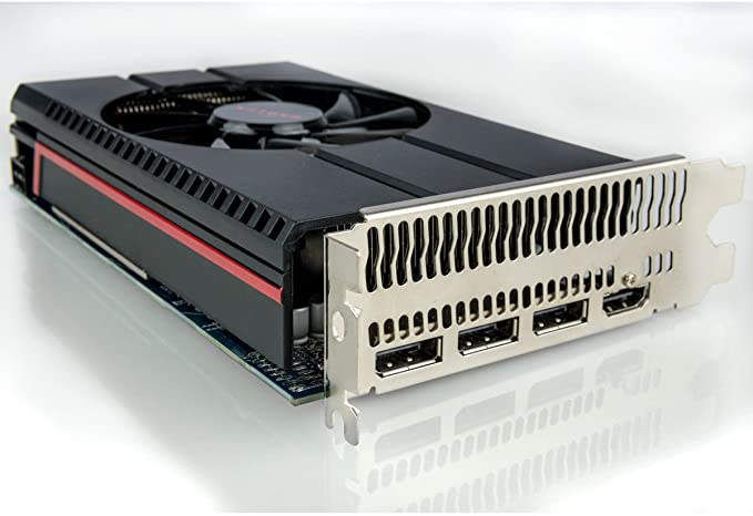 AMD RADEON RX 580 GDDR5 4GB RAM OEM GRAPHIC CARDS RX580-DE - BLACK - L ...