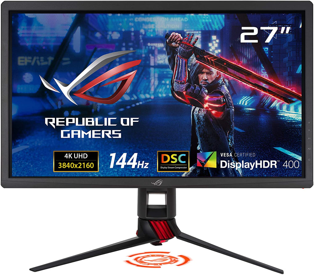 For Parts: ASUS ROG Strix Gaming Monitor 27'' 4K MONITOR DEFECTIVE SCR ...