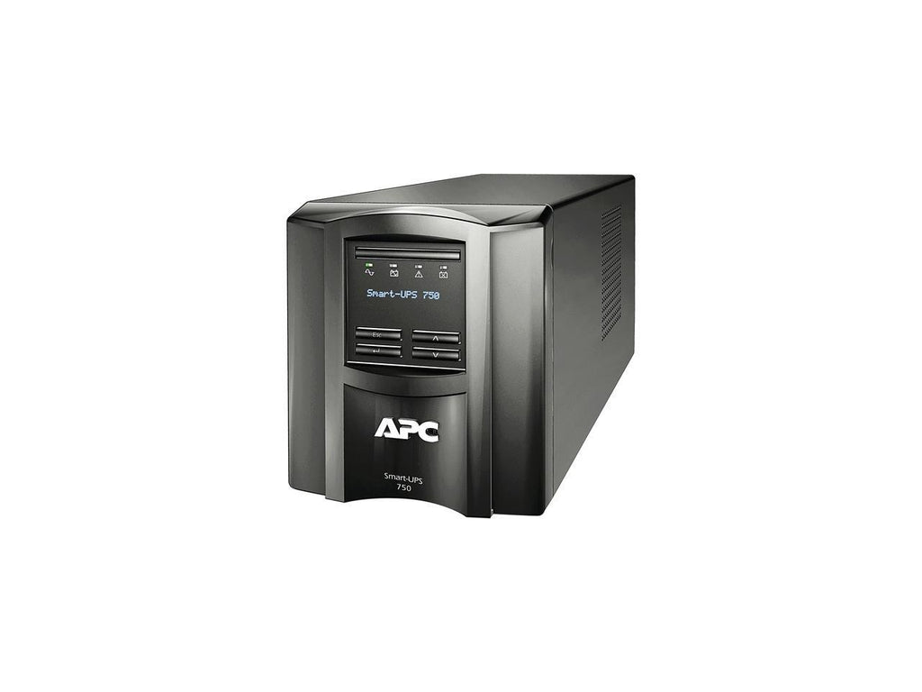 APC Smart-UPS SMT750IC 750VA 500 Watts 8 Outlets 750VA LCD 230V with ...