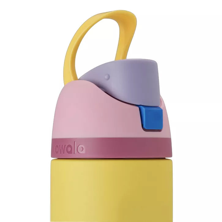 OWALA 24OZ FREESIP STAINLESS STEEL WATER BOTTLE - HIGH NOON - Like New ...