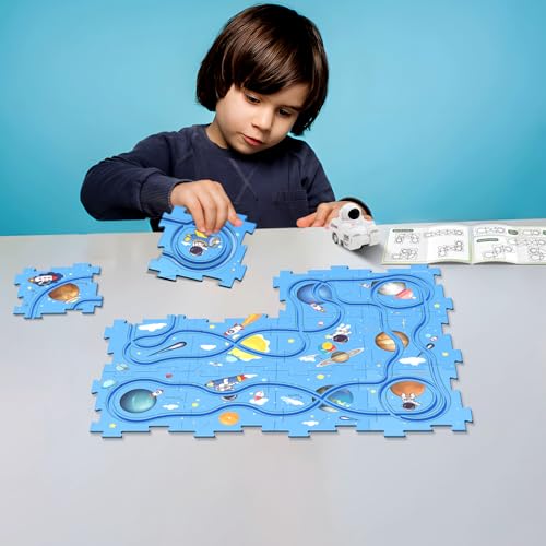 WISMIKA PUZZLE TRACK EDUCATIONAL PLAY SET-PLASTIC BATTERY OPERATED (SP ...