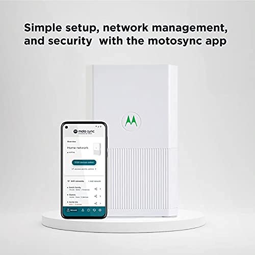 MOTOROLA MH7023 WIFI MESH SYSTEM 3 PACK REPLACES ROUTER EXTENDER - WHI ...