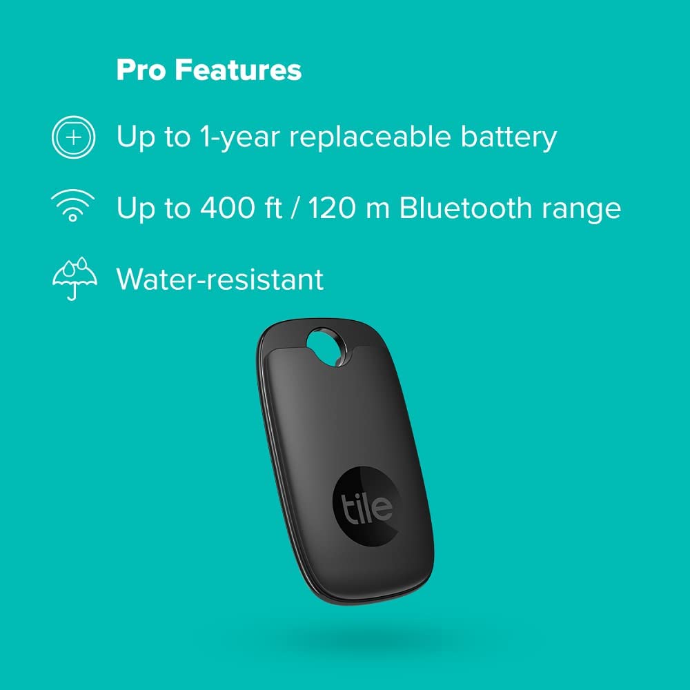 TILE PRO BLUETOOTH TRACKER RE-43001 - BLACK - Like New – Retailking.com
