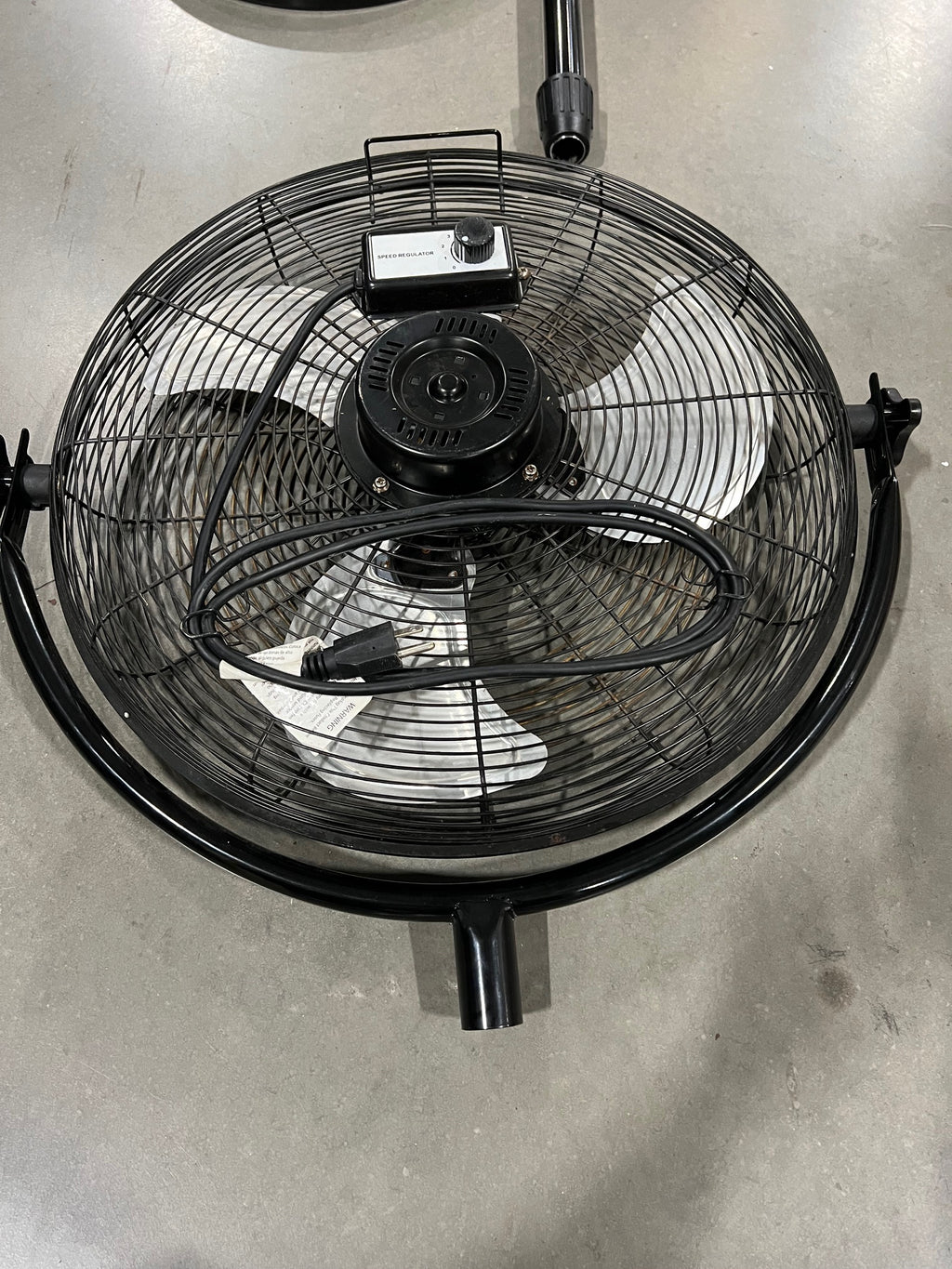 WORKFORCE HEAVY-DUTY PEDESTAL FAN SFC-500B - BLACK - Like New ...