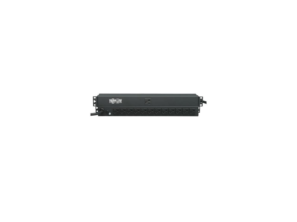 Tripp Lite PDU1220 Basic 1U 100; 120; 127 V 20A 15 ft Single-Phase PDU ...