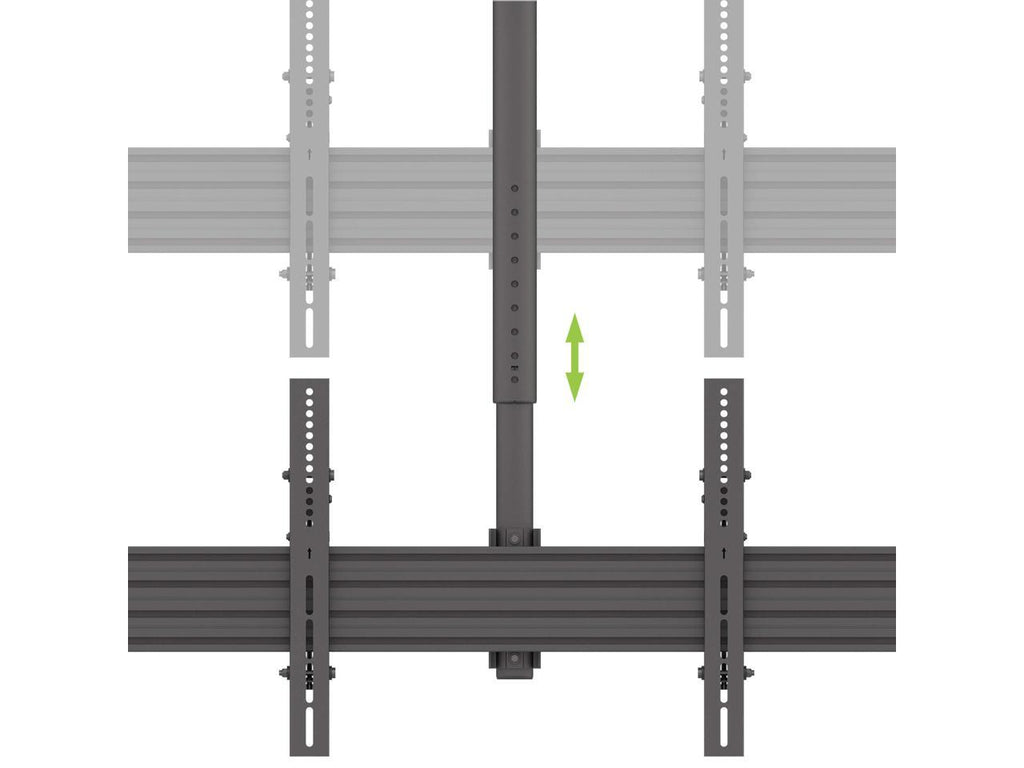 Kanto MENUBOARD CEILING MOUNT SYSTEM MNTFOR DIGITAL SIGNAGE 4 SCREENS ...