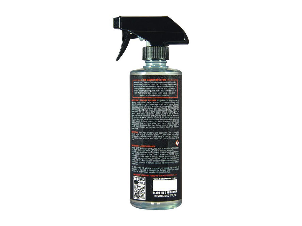 Masterson's - Leather Cleaner 16 oz - MCC_115_16 - Made in America ...