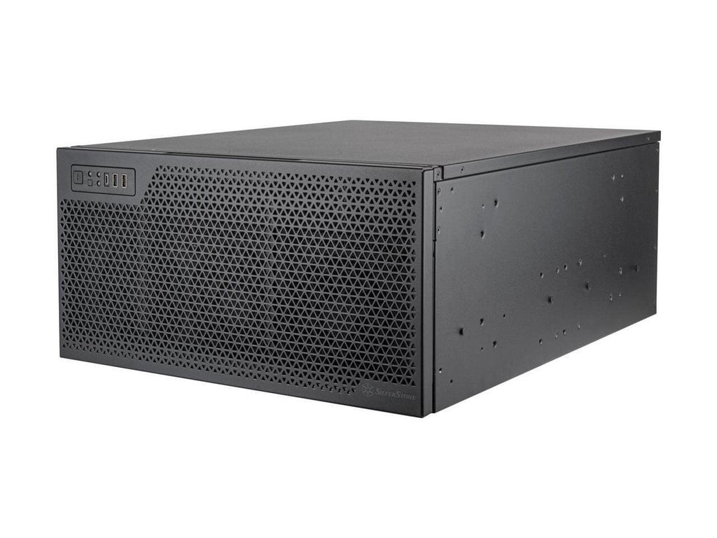 SilverStone RM52 Black Steel 5U Rackmount Server Chassis Primary PSU s ...