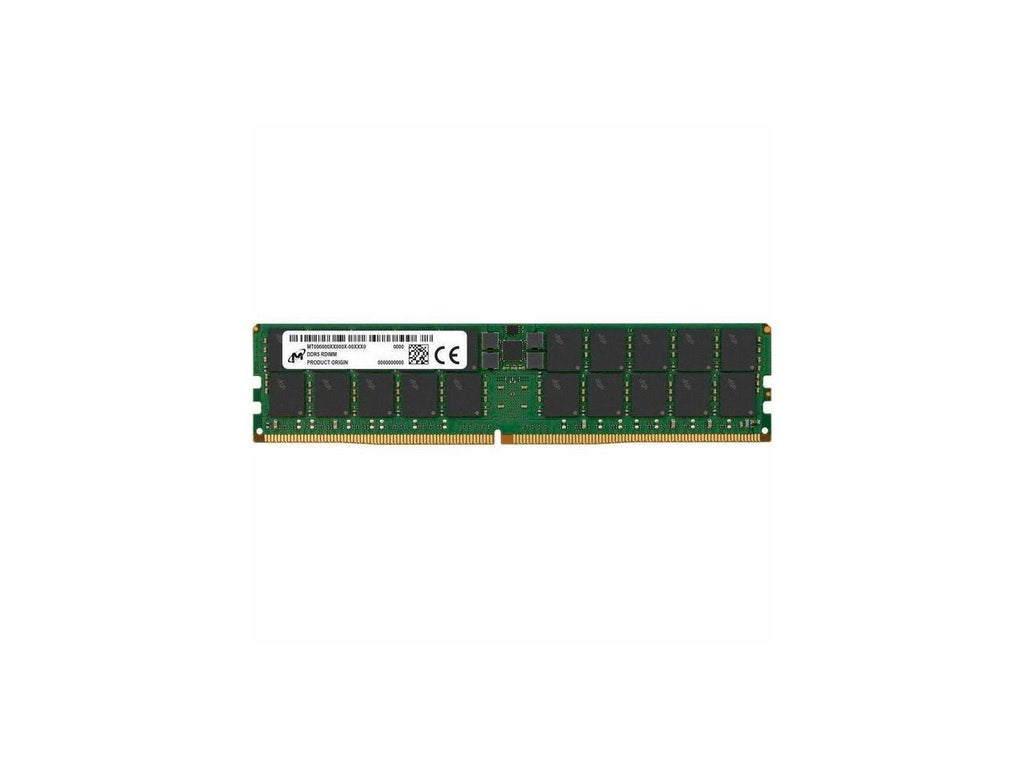 Micron DDR5 RDIMM 96GB 2Rx4 4800 CL40 PC5-38400 1.1V/(12V ext) ECC (Si ...