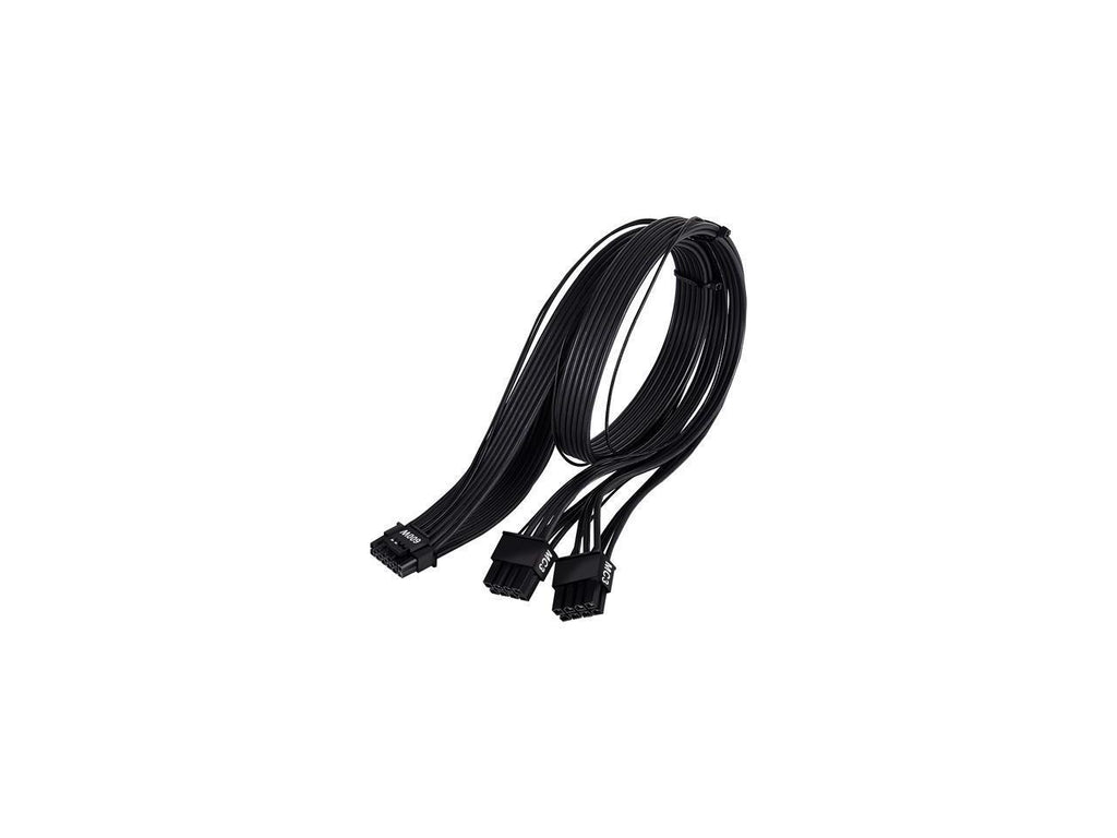 2 x EPS 8 pin (PSU) to 12+4 pin (GPU) 12VHPWR PCIe Gen5 cable ...