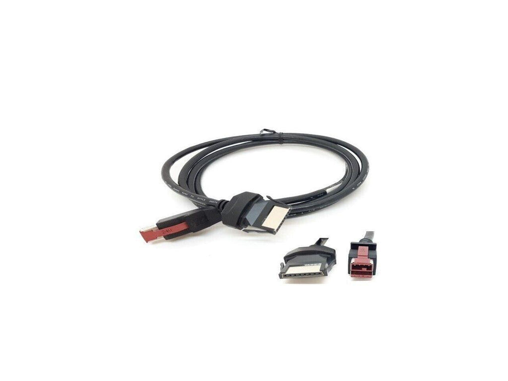 Genuine HP 6' ft 24V Powered PUSB Cable Connector for POS Printers - 5 ...