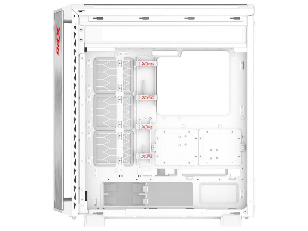 XPG Battlecruiser II Mid-Tower ATX PC Gaming Case: Exoskeleton-Driven ...