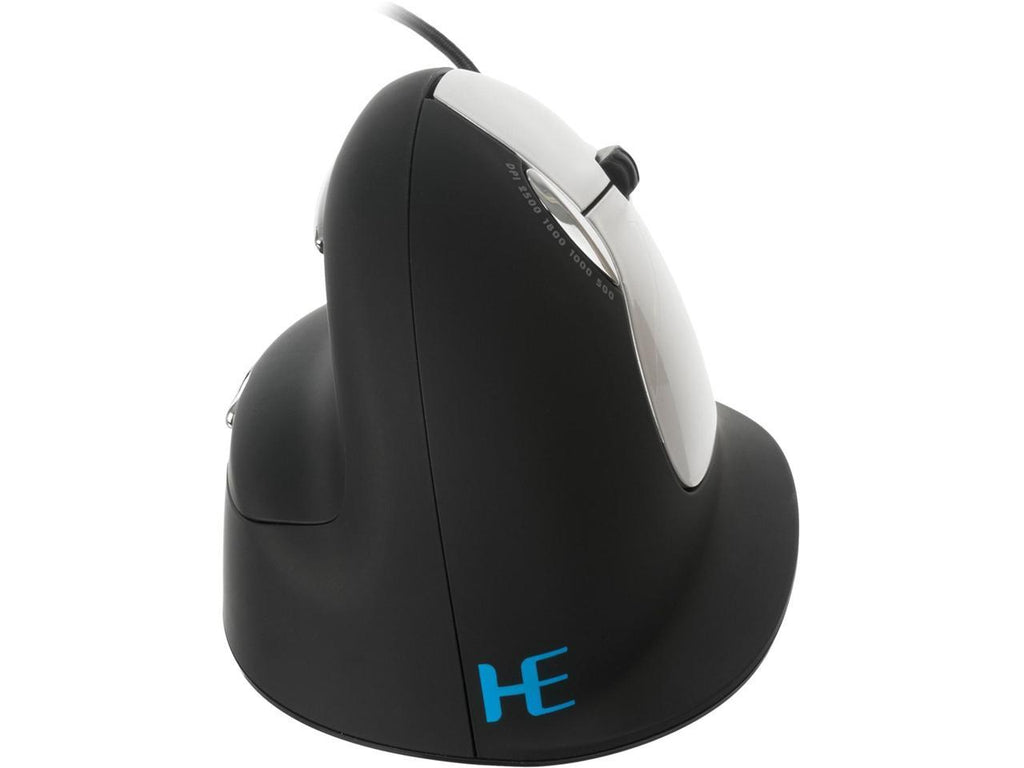 Ergoguys - RGOHELA - R-Go Tools Wired Vertical Ergonomic Mouse, Large ...