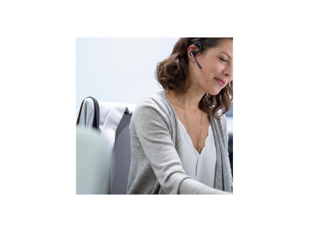 Poly - Voyager 5200 Office with One-Way Base (Plantronics) - Bluetooth ...