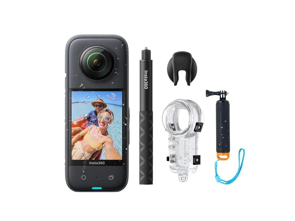 Insta360 X3 Pocket 360 Action Camera Invisible Dive Kit #CINSAAQW ...