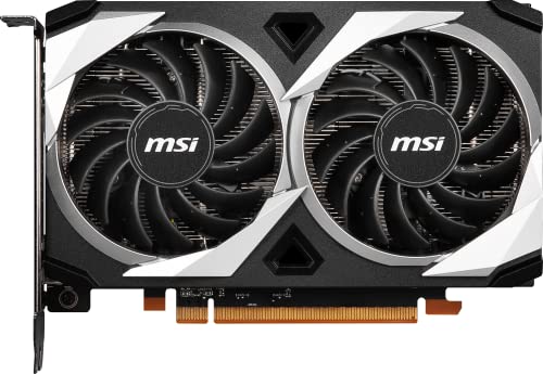 MSI Gaming AMD Radeon RX 6500 XT Ready OC, Dual Fan, Cooling RX 6500 X ...