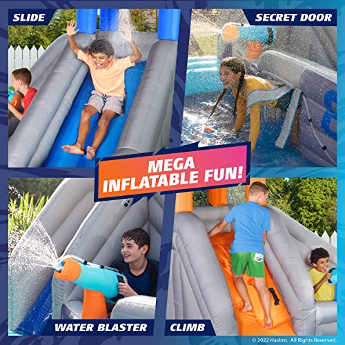 NERF SUPER SOAKER ULTIMATE WATER PARK R7160 Mega Inflatable Bounce - M ...