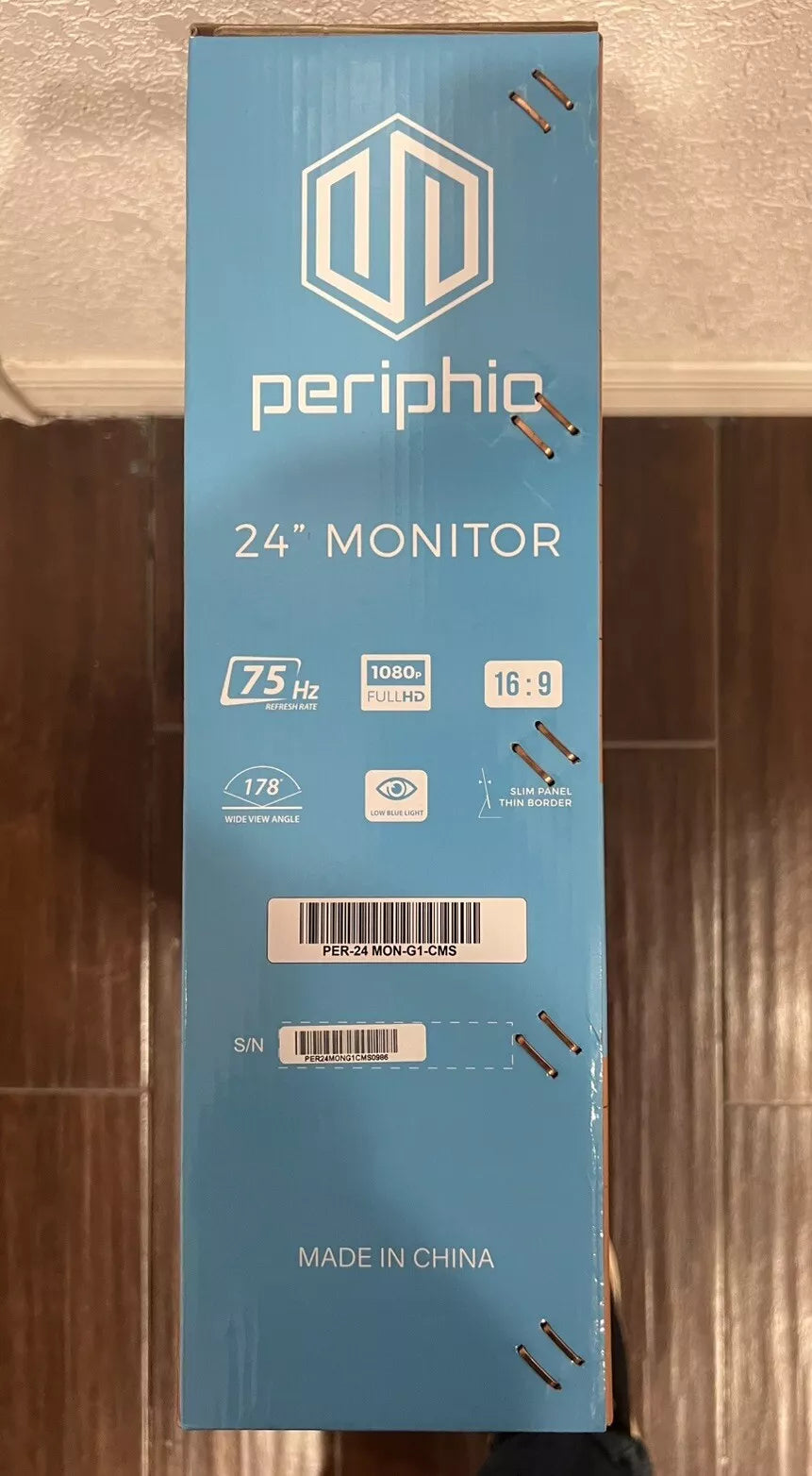 PERIPHIO 24" 1080P GAMING MONITOR -75HZ 1080P HD - BLACK - Like New ...