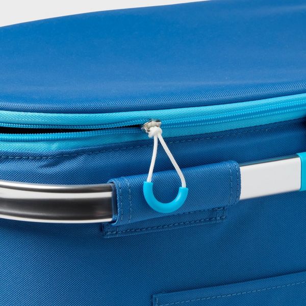 SUN SQUAD 36 CANS/31QT SOFT SIDED COOLER - BLUE - Like New – Retailking.com