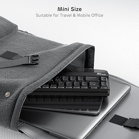 RK ROYAL KLUDGE F68 60% Foldable Wireless Mechanical Keyboard - BLACK ...