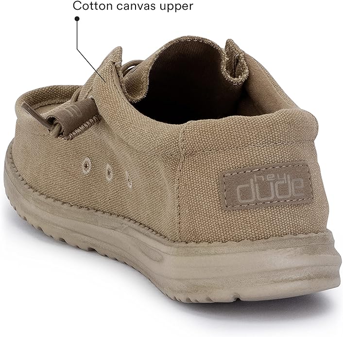 110061602 Hey Dude Men's Wally Canvas Chestnut Chestnut 7 - Like New ...