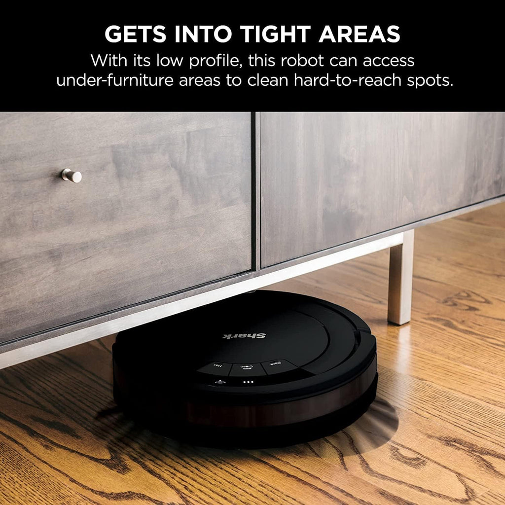 Shark ION Robot Vacuum Wi-Fi Google Assistant Multi-Surface RV754 - Bl ...